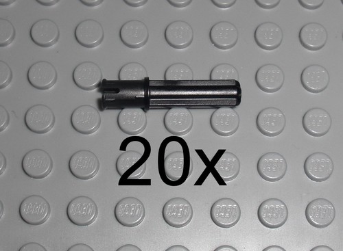 LEGO Technic - 20x Achs Pin 3L schwarz - Axle 18651 6089119 42055 42056 ...