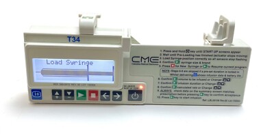 T34 MCKINLEY HANDHELD AMBULATORY SYRINGE DRIVER PUMP DOM 2020 SERVICED ...