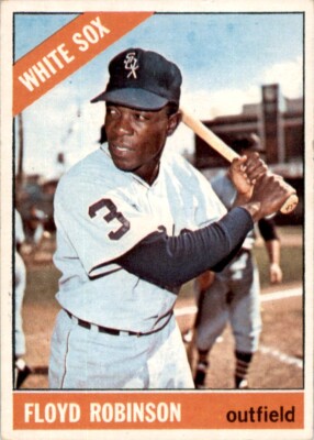 1966 Topps Baseball Floyd Robinson (B) Chicago White Sox #8 | eBay