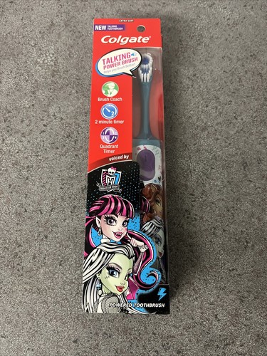 RARE Colgate Talking MONSTER HIGH Draculaura & Frankie Stein Toothbrush ...