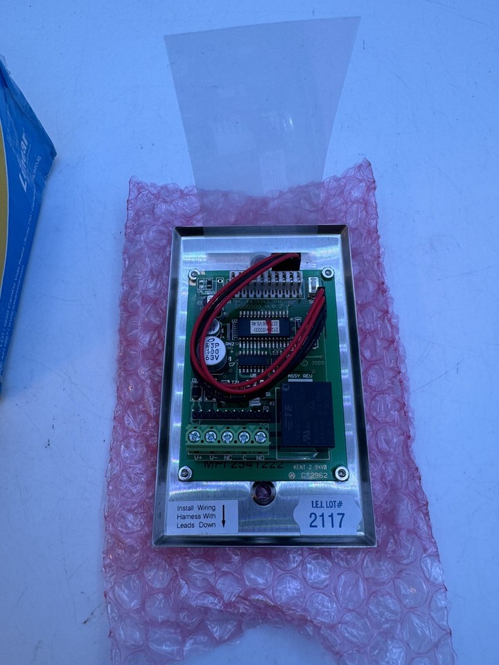 Linear Flush-Mount Digital Keypad 120 Code Cap. Single Gate/Door ...