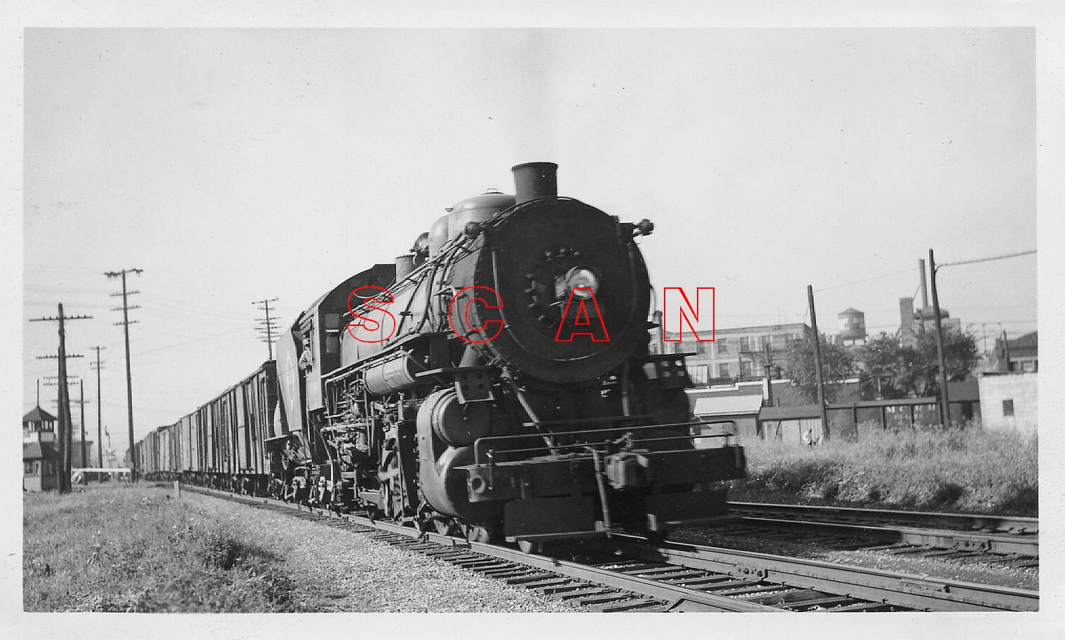3C763 NEG/RP 1940 ERIE RAILROAD 282 LOCO #3066 HAMMOND IN SPEED SHOT | eBay