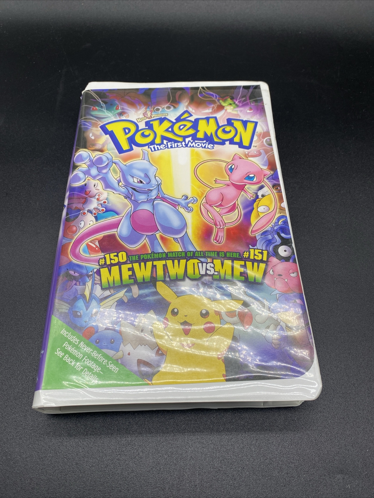 Pokémon the First Movie: Mewtwo Strikes Back (VHS, 2000, Clamshell ...