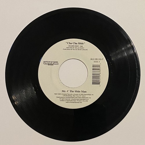 Mr. C The Slide Man “ Cha Cha Slide (Radio Edit) / Cha Cha Slide “ 45 ...