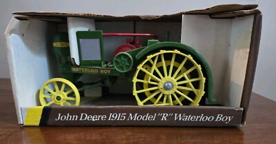 Vintage 1988 Ertl 1/16 1915 Waterloo Boy Model R John Deere Tractor ...