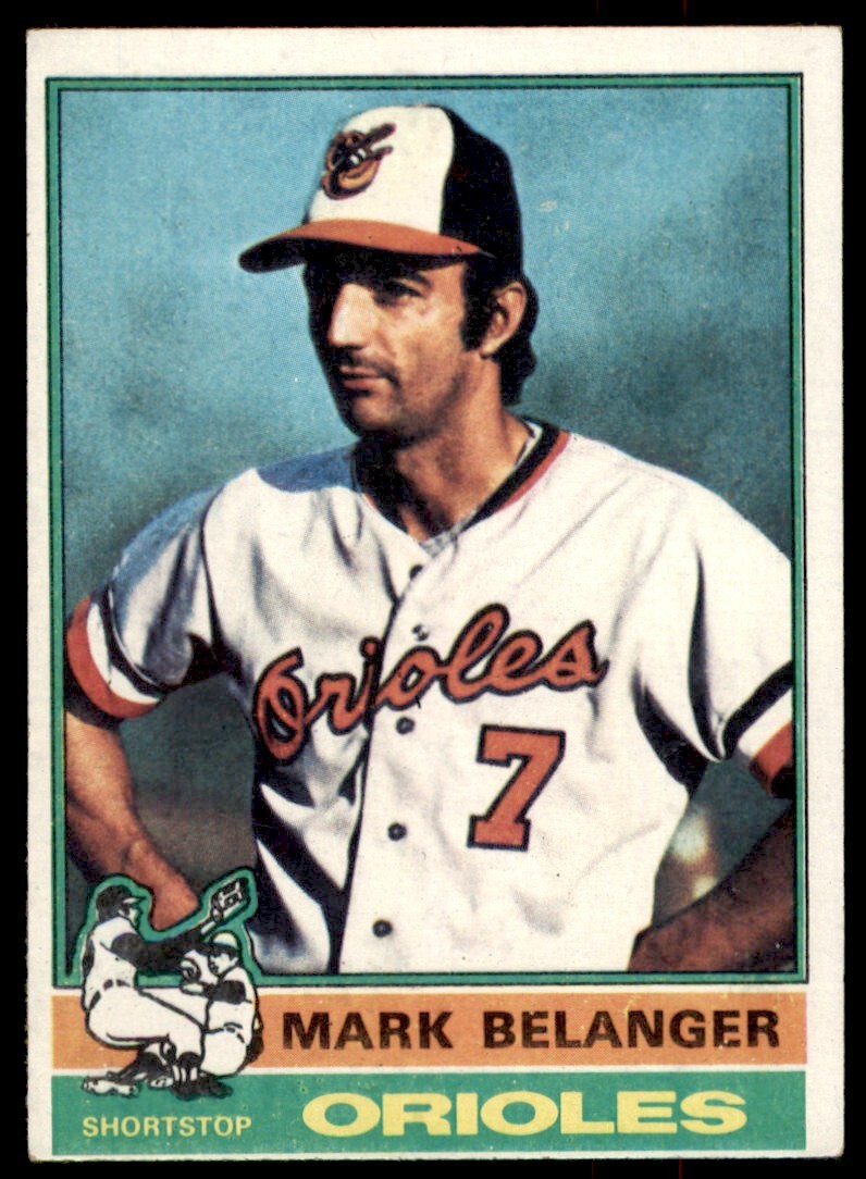 1976 Topps #505 Mark Belanger VG Baltimore Orioles | eBay