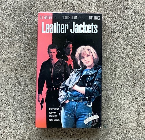 Leather Jackets VHS 90s Erotic Thriller Bridget Fonda First Release Epic OOP HTF | eBay