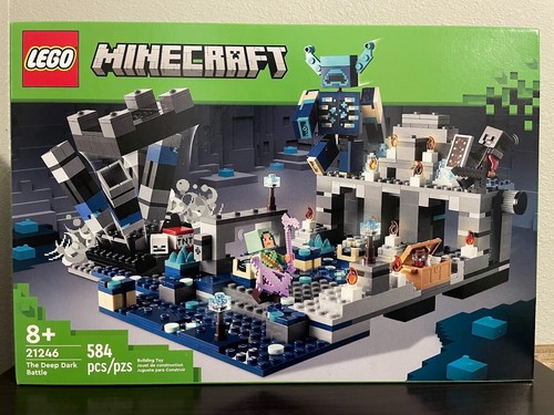 NEW! LEGO Minecraft: The Deep Dark Battle Set 584 Pcs (21246) Priority ...