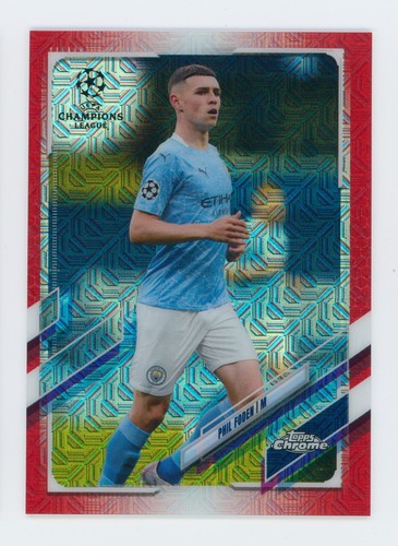2020-21 Topps Uefa Champions League Japan Edition - Phil Foden #34 ...
