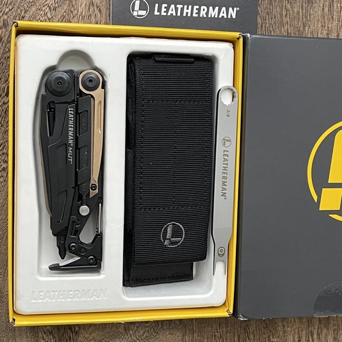 Leatherman MUT EOD Black multi tool, black molle sheath. New with box ...