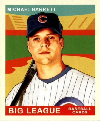2007 Upper Deck Goudey Red Back Baseball #103 Michael Barrett SD Padres ...