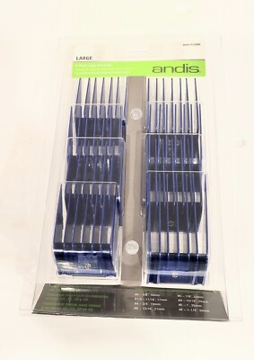 Andis Large 8 Peice Combo PET CLIPPER COMB SET 1299 | eBay
