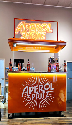 Aperol-Stand Verkaufsstand Mobil Theke Cocktail Stand Mobiler Bar | eBay.de