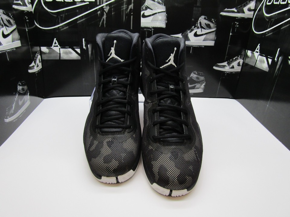 Size 12 - Jordan Super.Fly 4 Black White | eBay
