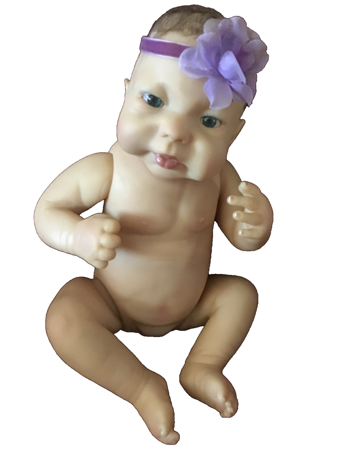 Reborn Baby Huti B A.D.G 04 Silicone Anatomically Correct Ashton Drake ...