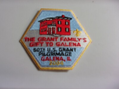 50th US Grant Pilgrimage Galena, IL 2004 BSA Boy Scout Patch | eBay