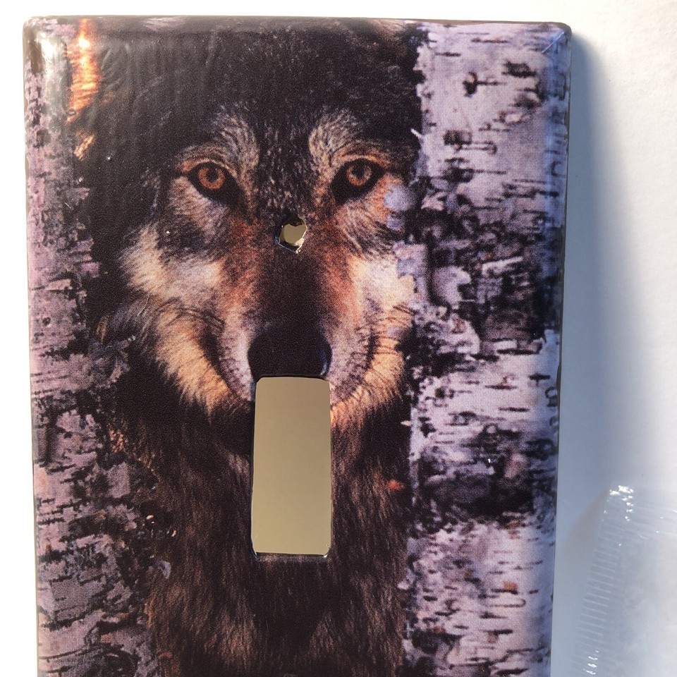 Vintage Wolf , Light Switch Cover , Wall plate Decorative | eBay