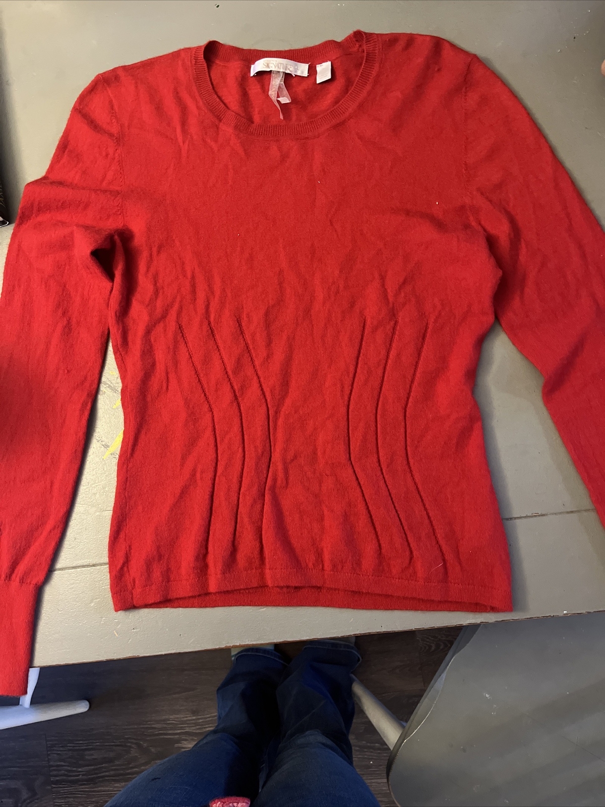 Nordstrom Signature Caroline Issa Long Sleeve Red Shi… - Gem