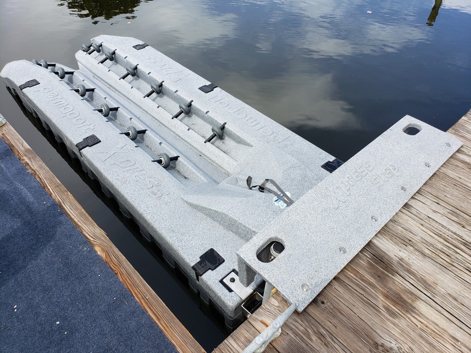 Single- PermaPort XPress Floating PWC Port, Jet Ski Floating Dock ...