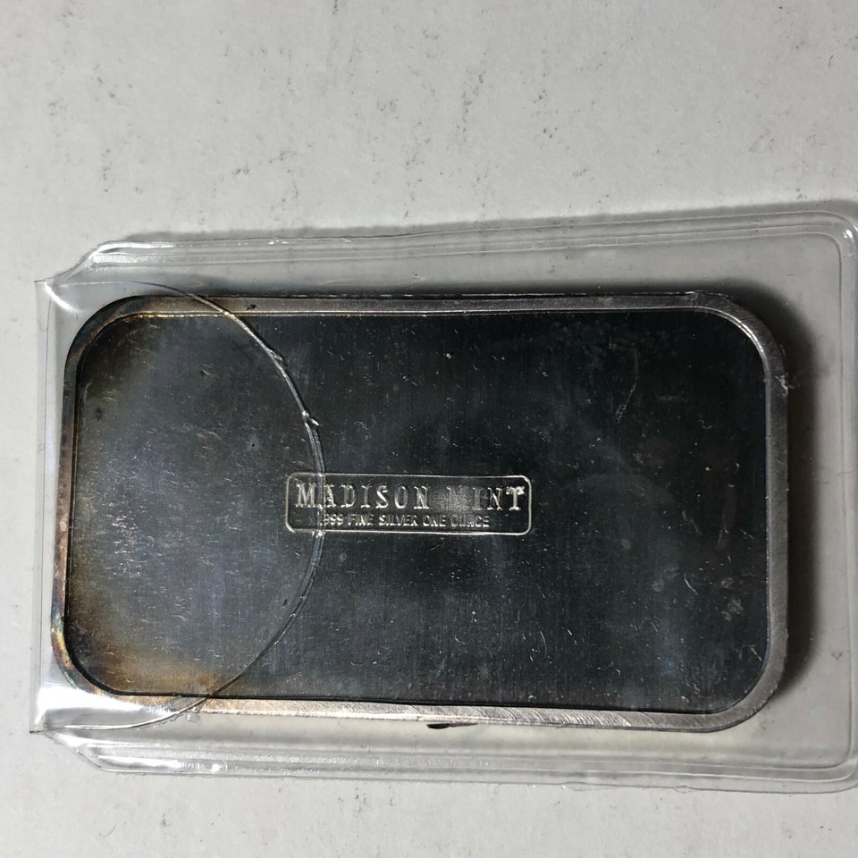 Chess The Rook, Madison Mint 1 Ounce .999 Silver Art Bar #SB73 | eBay