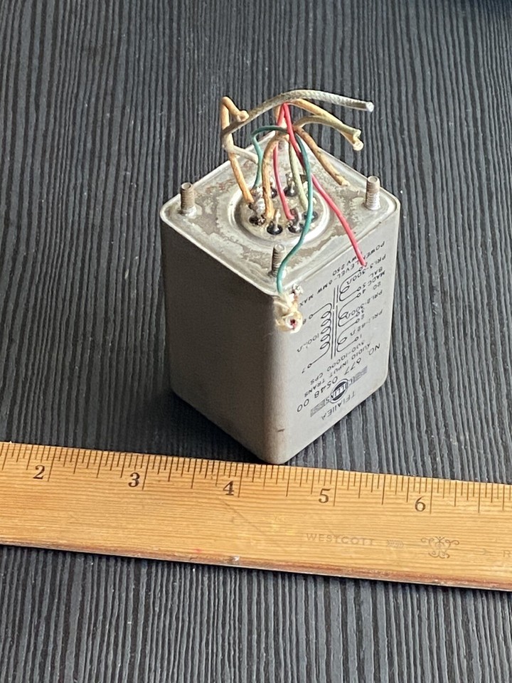 vintage Collins audio input Transformer 677-0548-00 TF1A11EA | eBay