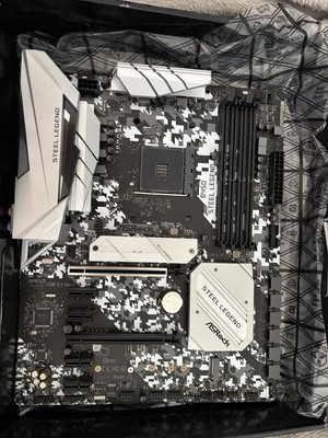 Asrock B450 Steel Legend : Socket AM4 B450 DDR4 ATX + IO-Shield ...