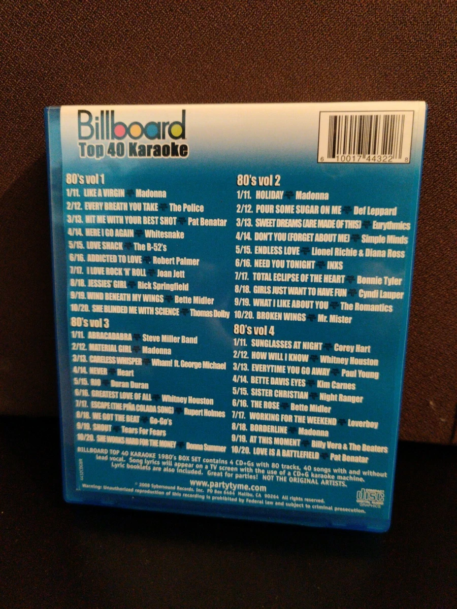 Billboard Hits Of The 80s