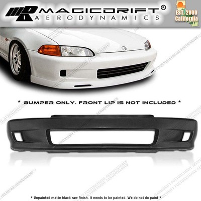 For 92-95 HONDA CIVIC EG COUPE WC WHITECROW STYLE FRONT BUMPER COVER ...
