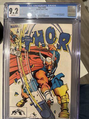 🔥The Mighty Thor #337 CGC 9.2 1st App Of Beta Ray Bill issue🔥 | eBay