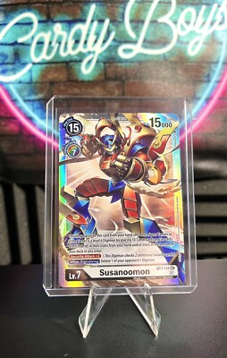 Digimon CCG Susanoomon BT7-112. Secret Rare. Next Adventure. Pack Fresh ...
