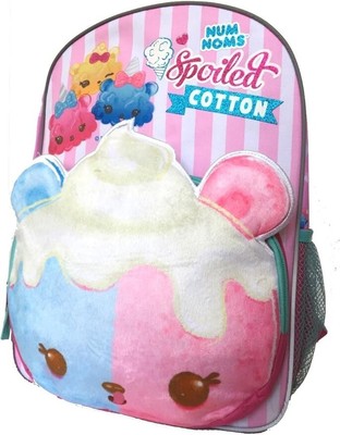 Num Noms MGA Pink blue Backpack spoiled cotton Mesh Pockets NEW 16 ...