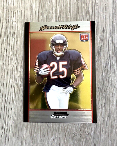 2007 NFL Bowman Chrome Uncirculated | Garrett Wolfe RC | #BC74 | 0382/ ...