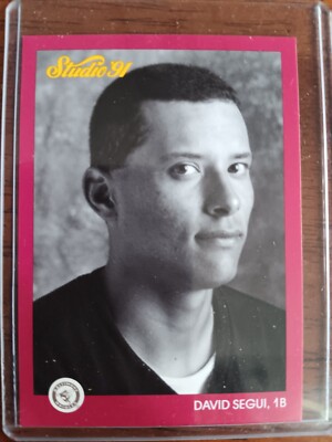 DAVID SEGUI BALTIMORE ORIOLES 1991 STUDIO BY LEAF BASEBALL CARD #10 | eBay