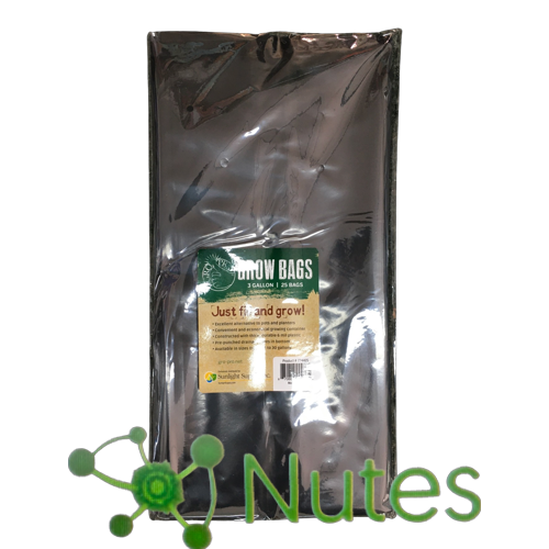 Gro Pro Grow Bags 3 Gallon 25/Pack | eBay