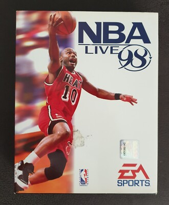 NBA LIVE 98 - CD ROM VINTAGE PC SPIEL BIG BOX KOMPLETT - EA SPORTS 1997 ...