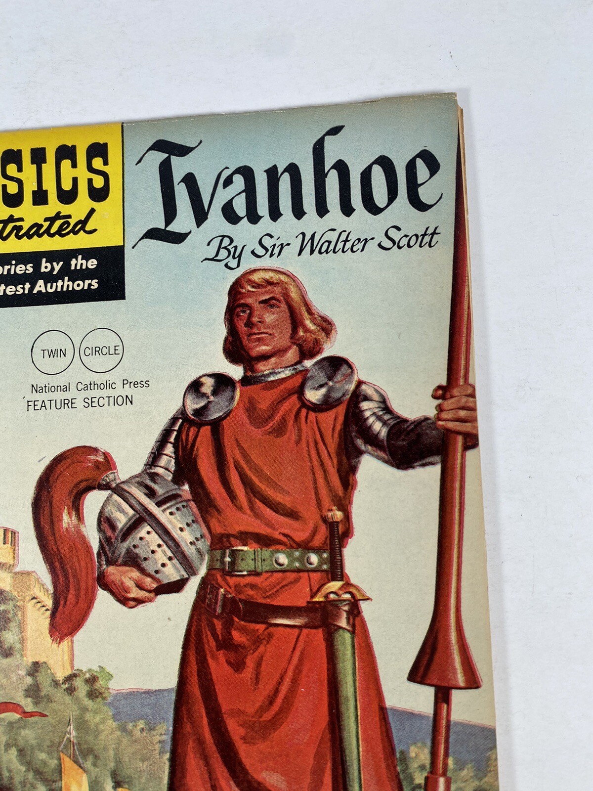Classics Illustrated # 2 Ivanhoe Sir Walter Scott Vintage 1968 Twin Circle Comic | eBay