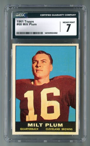 1961 Topps - Milt Plum #68 for sale online | eBay