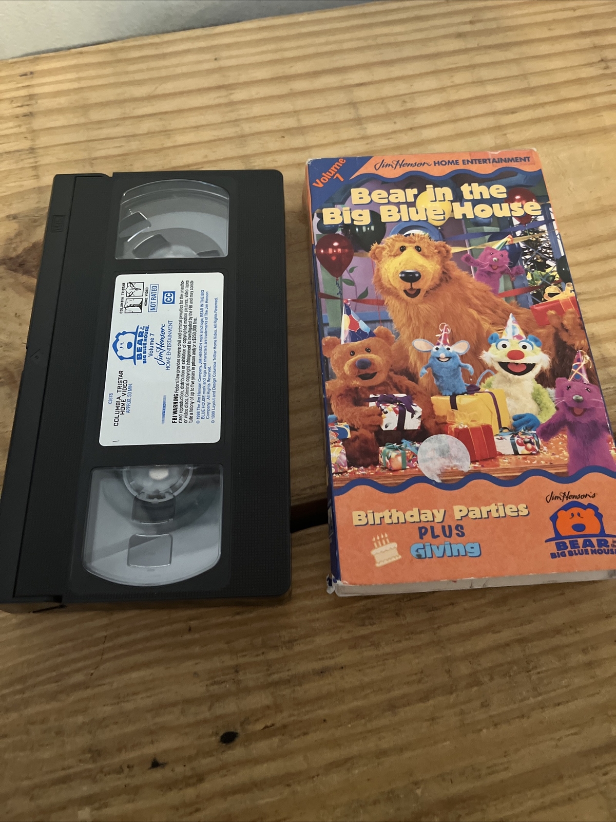 Bear in the Big Blue House Volume 7 VHS | Grelly USA