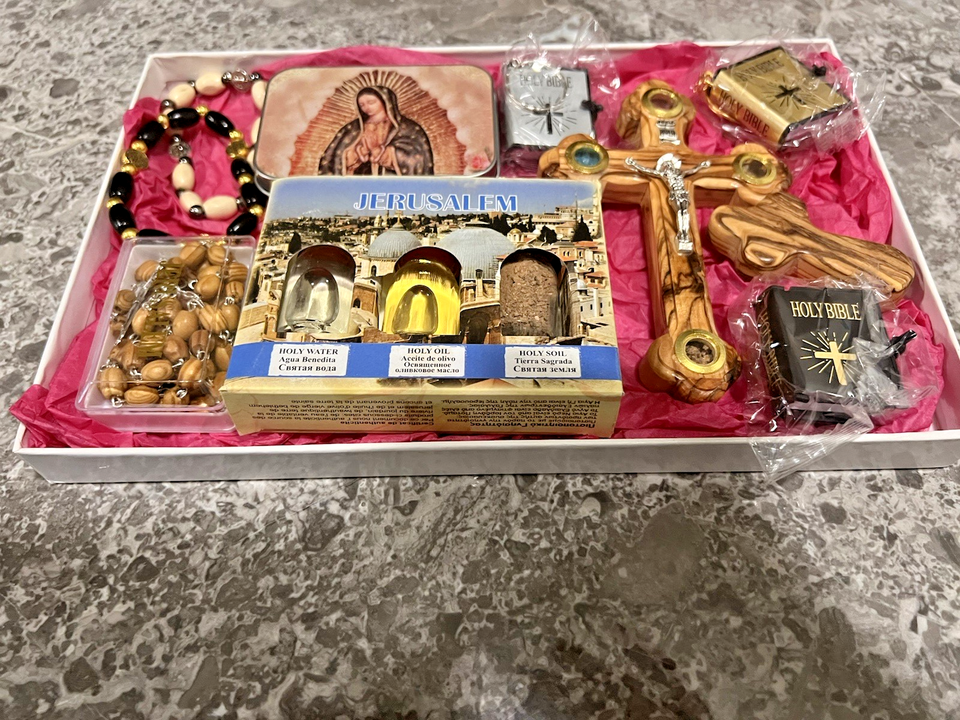 10 pieces gift box one of a kind Holy Land Blessing From Jerusalem for ...