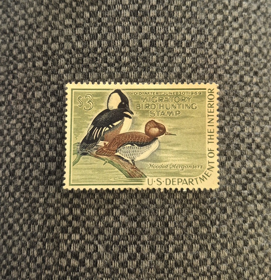 US FEDERAL DUCK Stamp Collection of 3 HUNTING Scott# RW20-RW33 & RW35 ...