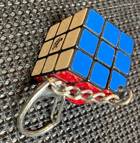 Genuine Rubik's Cube Key Chain Works! Toy Keychain (Lot of 2) (A4) | eBay