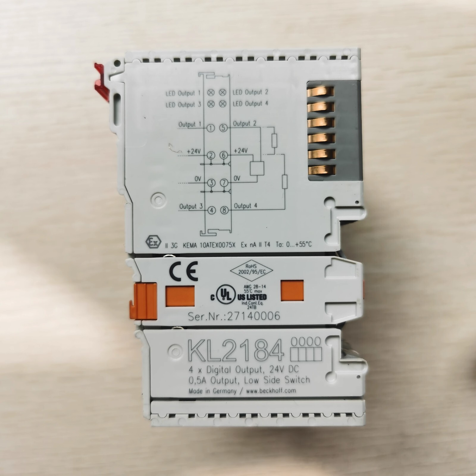 1Pcs Used BECKHOFF KL2184 | eBay