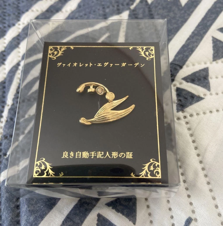 Violet Evergarden Movie Pin Badge Kyoto Animation Official Goods brooch ...