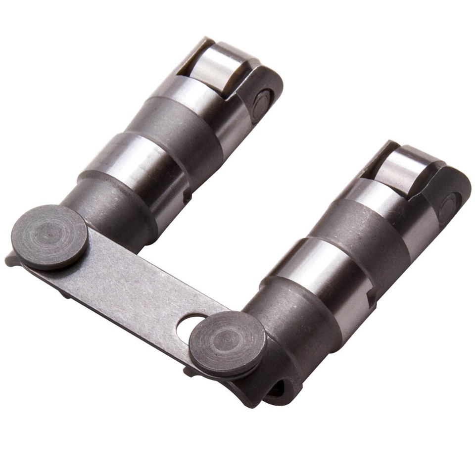 Hydraulic Roller Lifters +Link Bar Small Block for Chevy SBC 350 265 ...