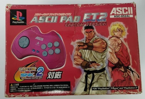 Playstation ASCII PAD FT 2 Controller CAPCOM Ver Sony PS1 PS2 Boxed | eBay