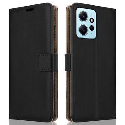 Luxury Wallet Pu Leather Case For Xiaomi Redmi Note 12 5G Flip Cover ...