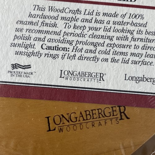Longaberger Sage Classic Basket Lid Only 56901 | eBay