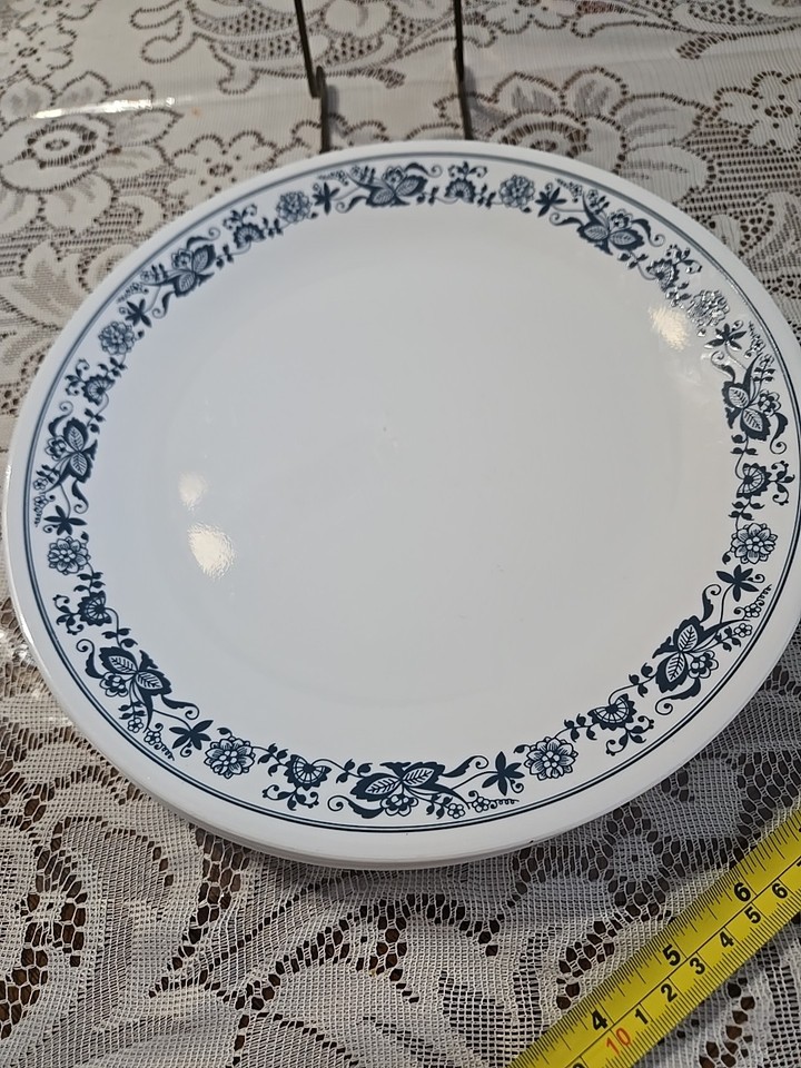 Vintage Corelle "Old Town Blue" Blue Onion Dinner Plates 10 1/4" [Set ...