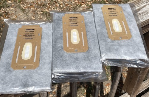 Lot of (3) Oreck XL3 XL5 XL7 XL21 Vacuum Bag Type CC, CCPK80F Odor ...