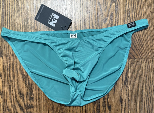 N2N Bodywear Men Micro Silk Bikini Brief Large Green Underwear NWT | eBay